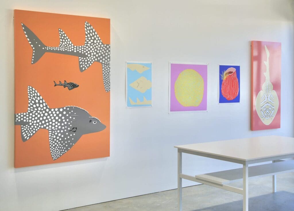 Ian Daniell Art Studio & Gallery - Rajiforms & Reef Fish Exhibition ...